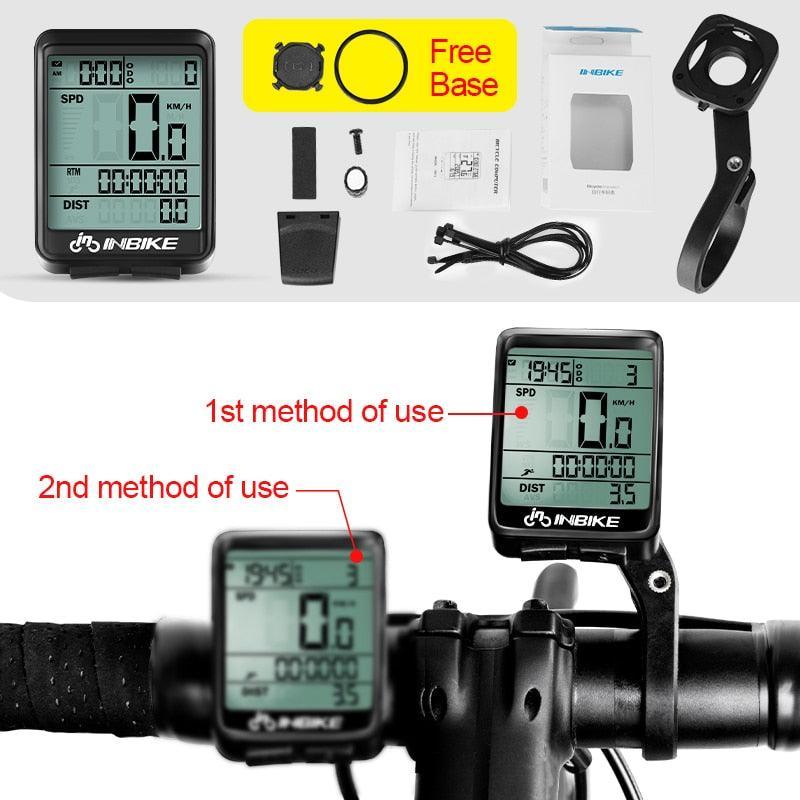 19 Function Bike Computer Wired Bike Computer With 19 Functions - Speedometer Odometer With ...